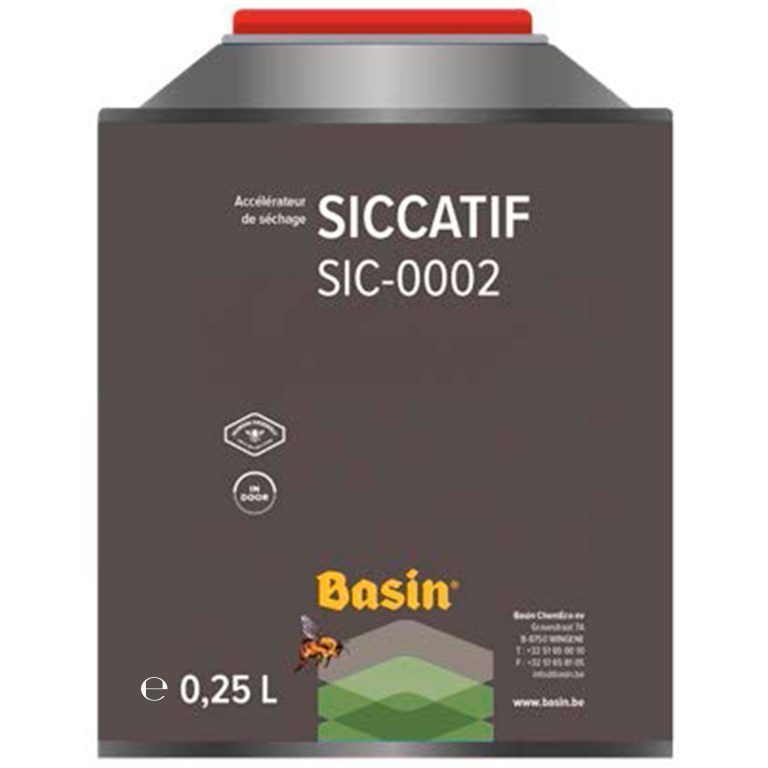 SICCATIF – Pour Hardwax Oil - Basin ChemEco